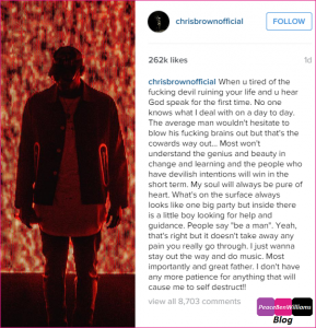 Chris Brown Says He’s Tired Of Worshipping The Devil…And God Spoke To ...