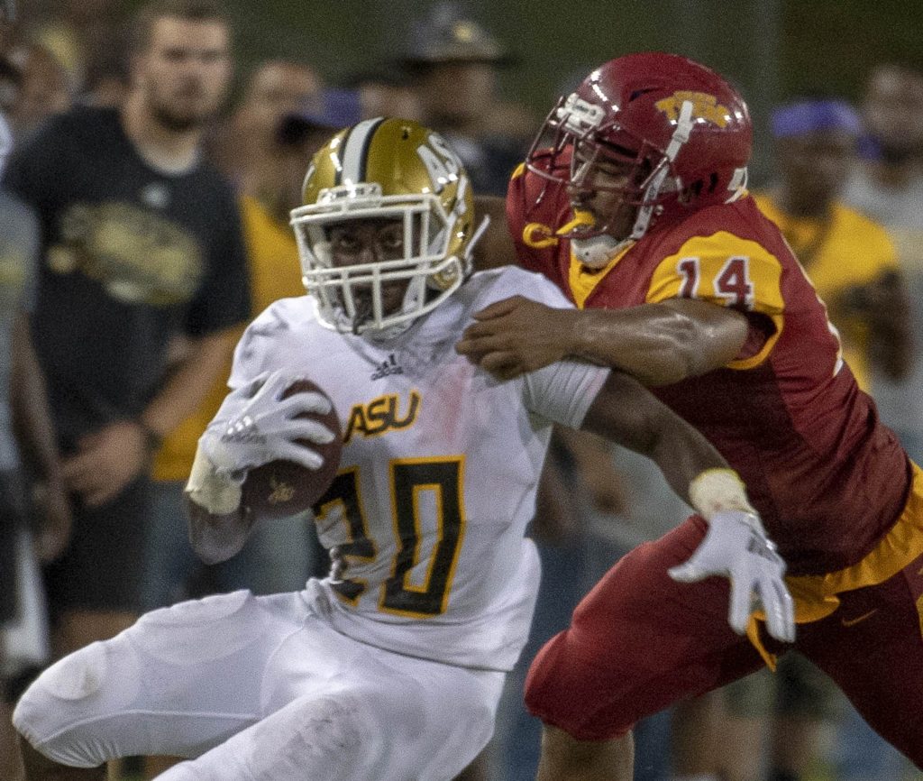 ASU’s Ezra Gray scores on gridiron, in the class | The Birmingham Times