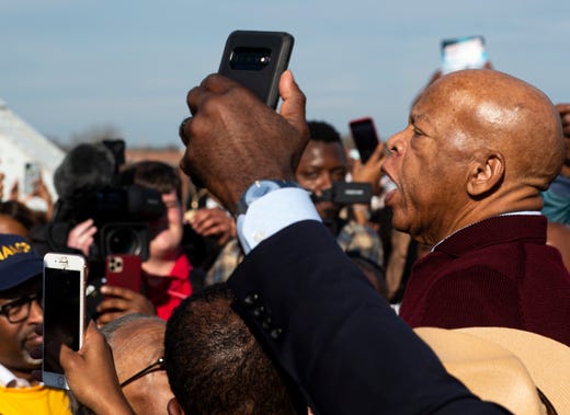 John Lewis makes inspiring, passionate appearance at Selma remembrance ...