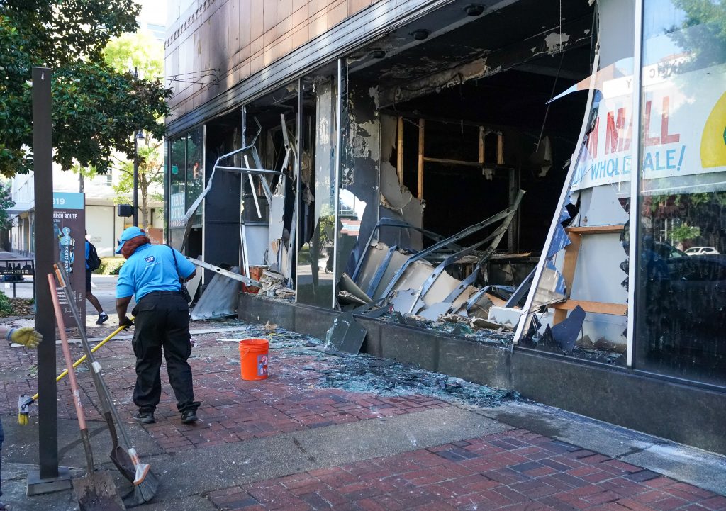 Birmingham protests peaceful by day; turns unruly Sunday evening | The ...